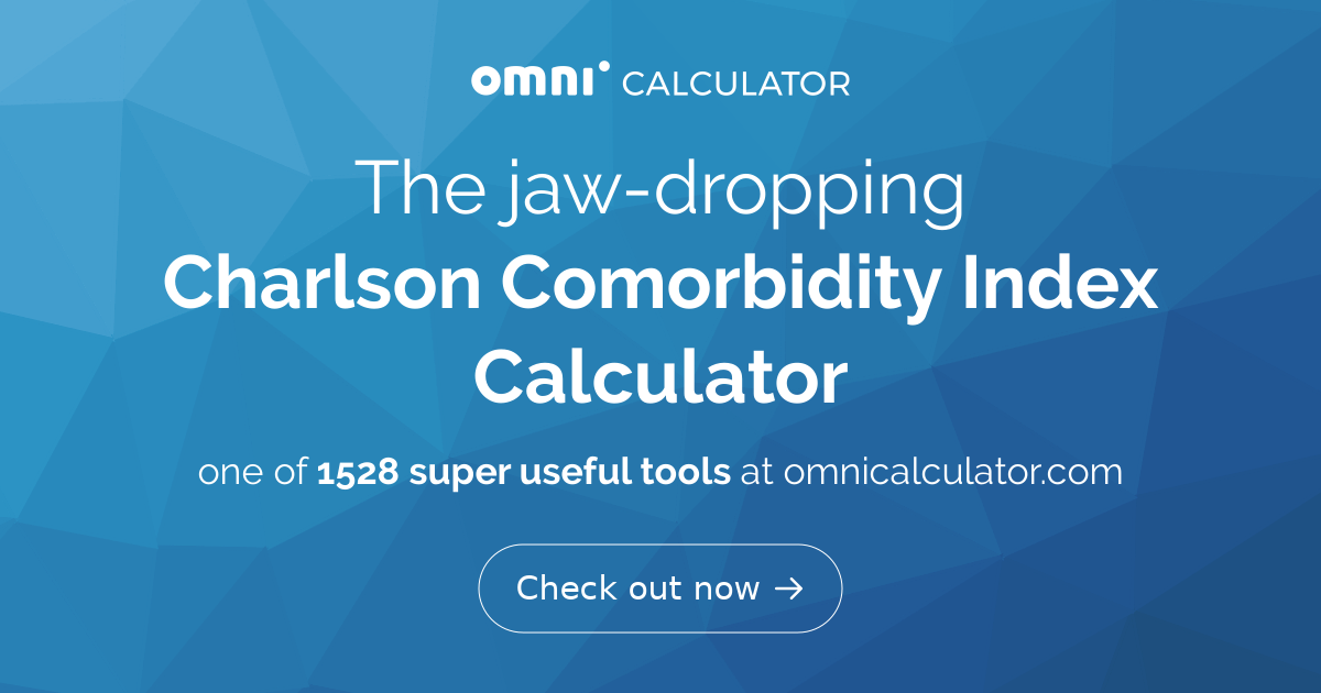 Charlson Comorbidity Index Calculator