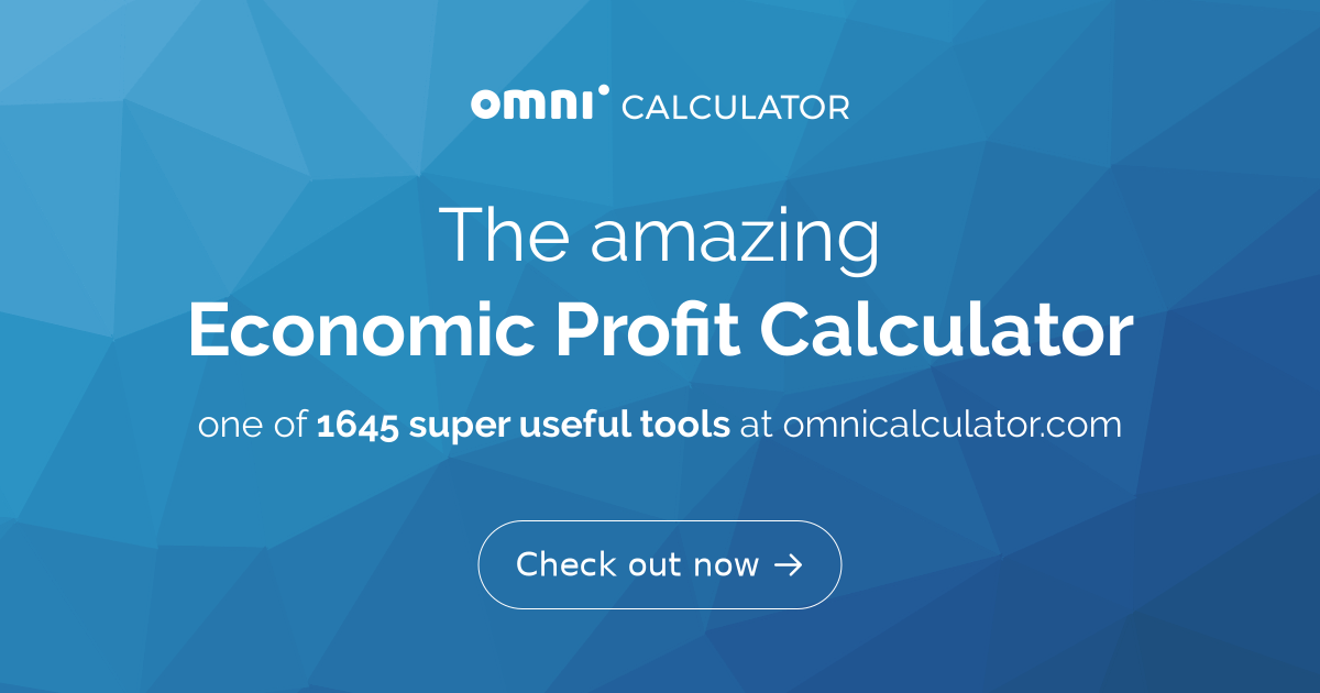 Economic Profit Calculator