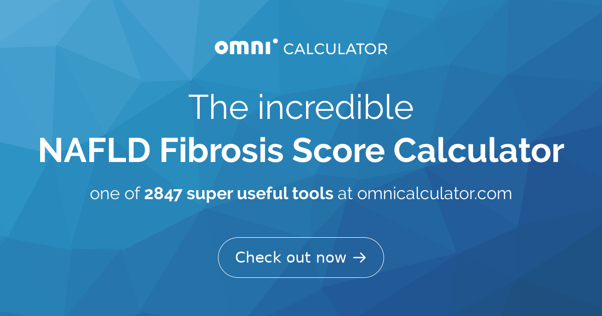 NAFLD Fibrosis Score Calculator