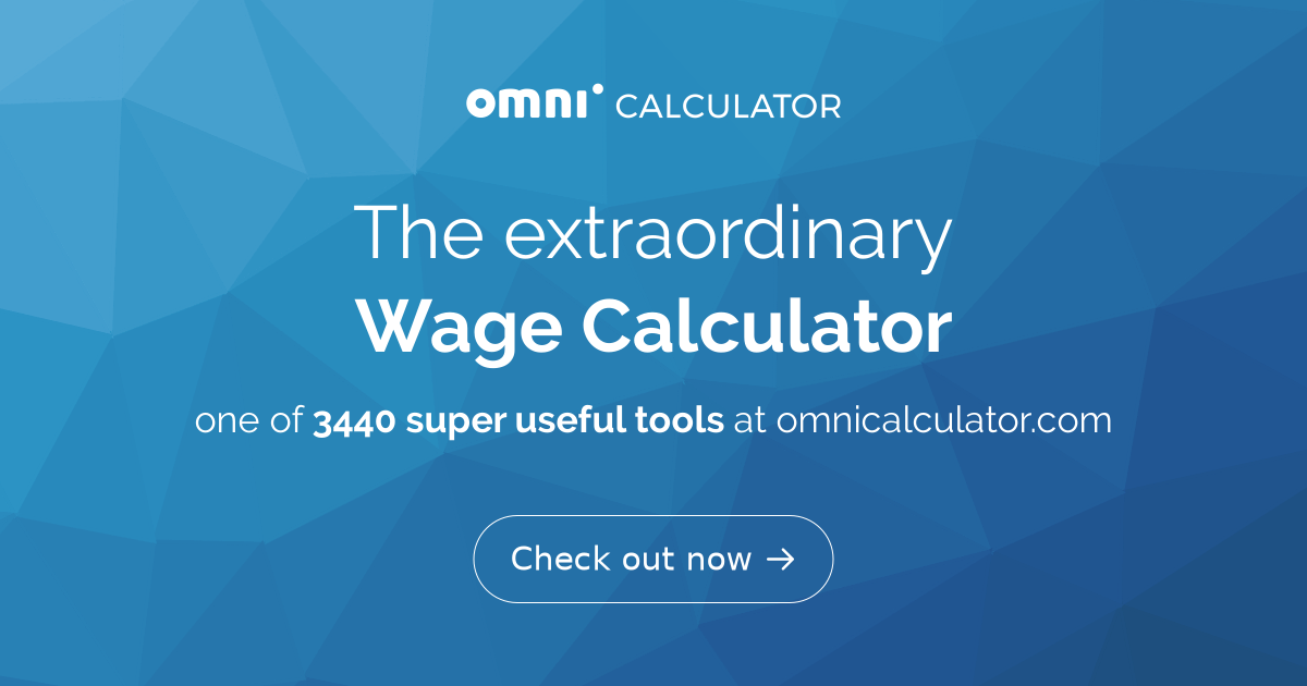 Wage Calculator