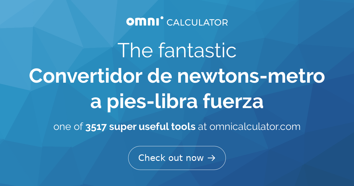 Convertidor De Nm A Libras pie