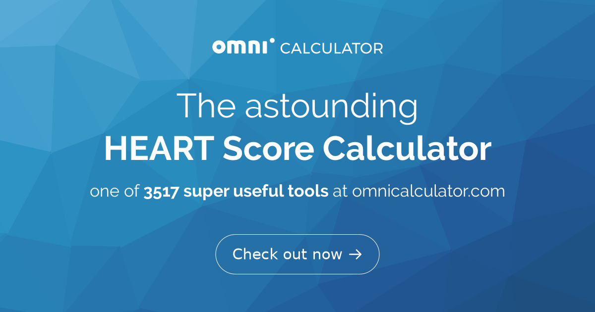 HEART Score Calculator | Definition