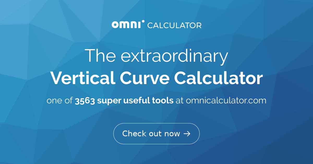 Vertical Curve Calculator