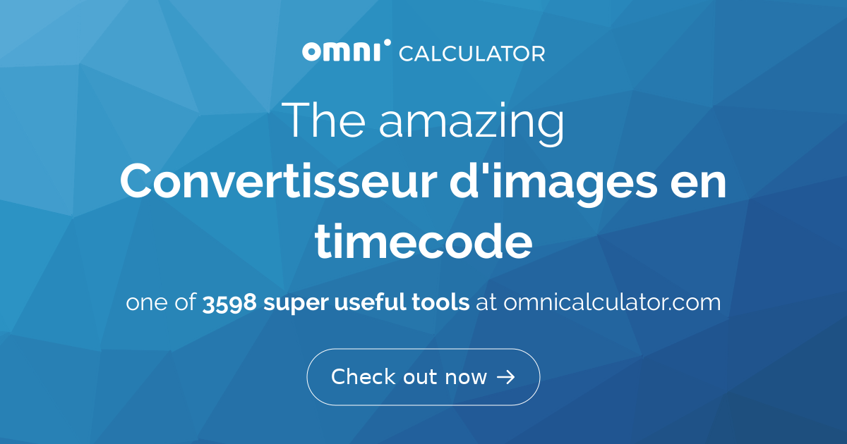 Convertisseur d'images en timecode