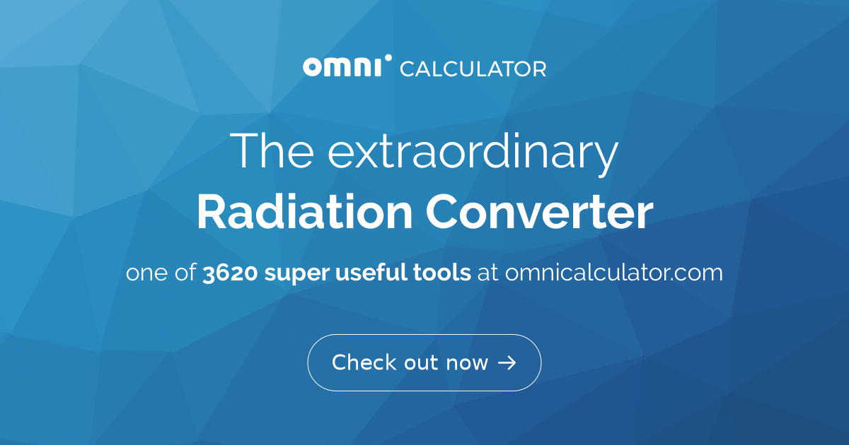 Radiation Converter
