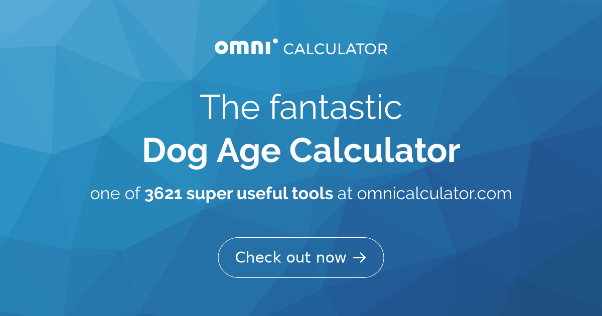 Dog Age Calculator