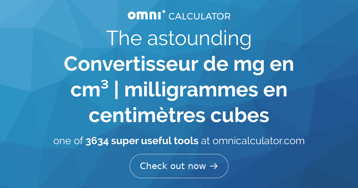 Cm Cube En Gramme – Convertir Cm3 En Cm Cube – IDSQ