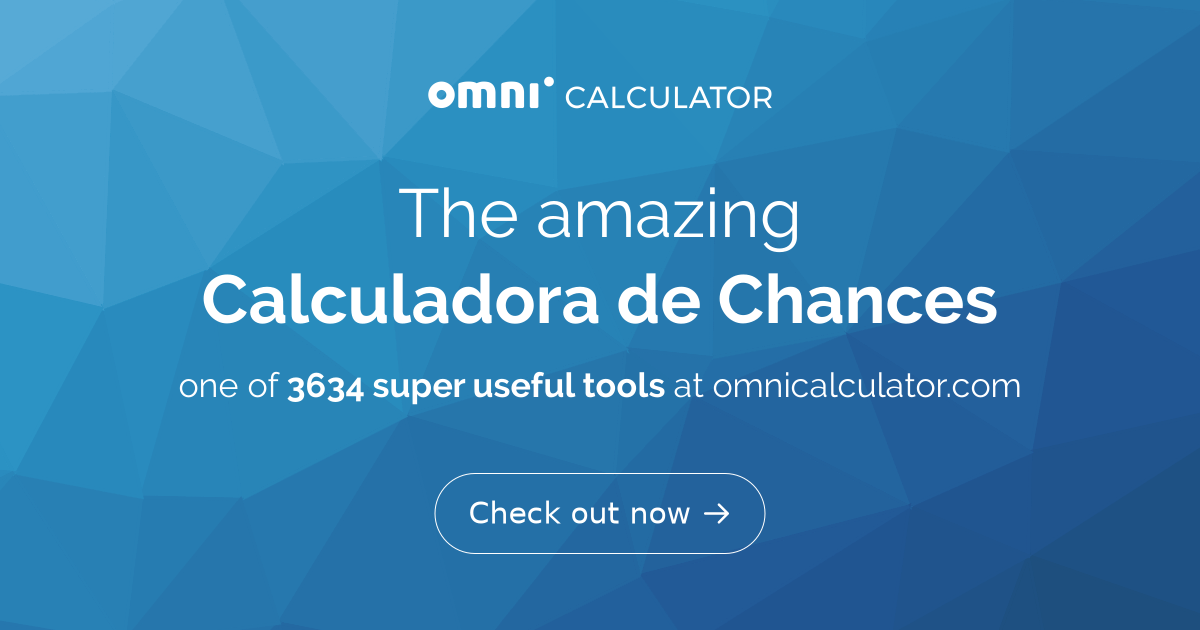 Calculadora de Chances