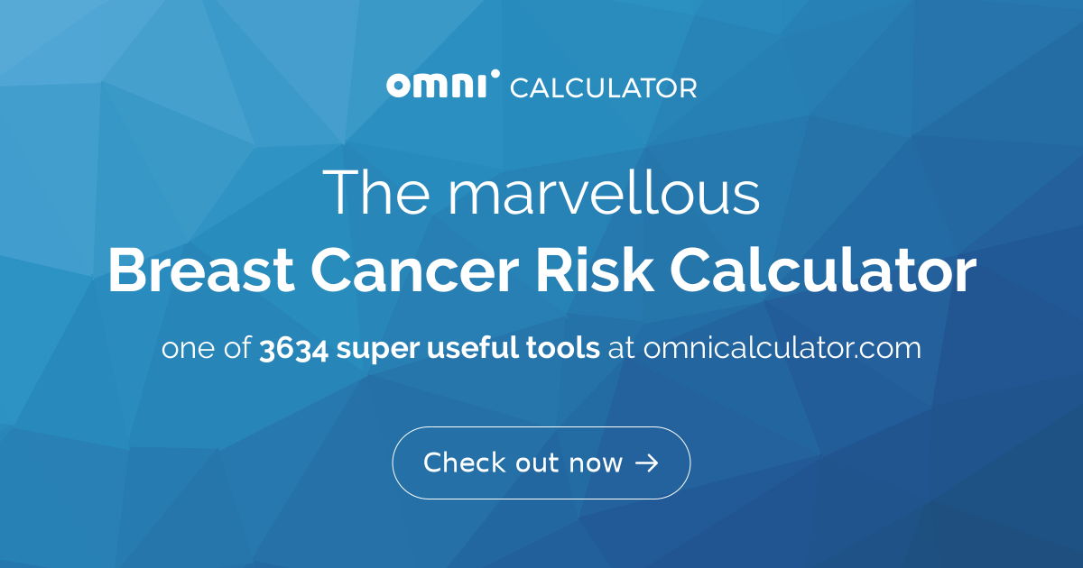 Breast Cancer Risk Calculator Fight Like A Girl 🎀