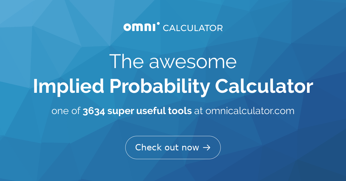 Implied Probability Calculator