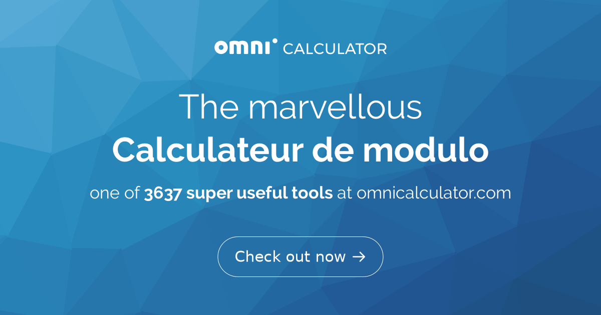Calculateur modulo | Congruence modulo