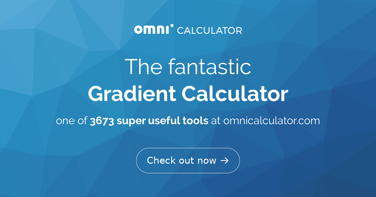 Gradient Calculator
