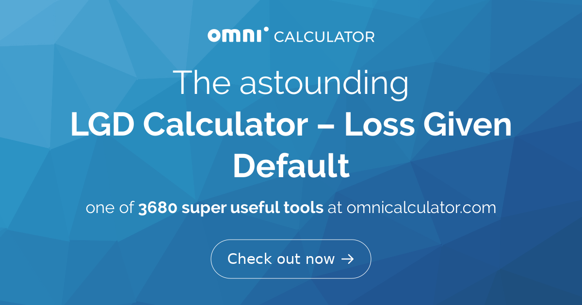 LGD Calculator