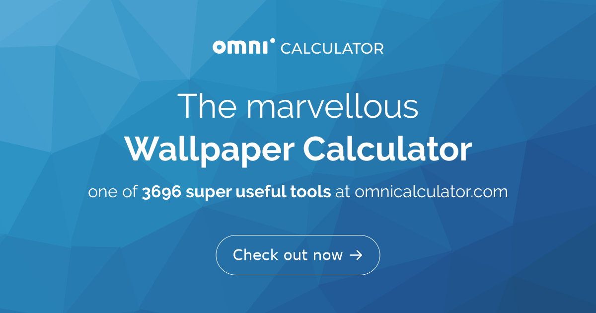 Wallpaper Calculator