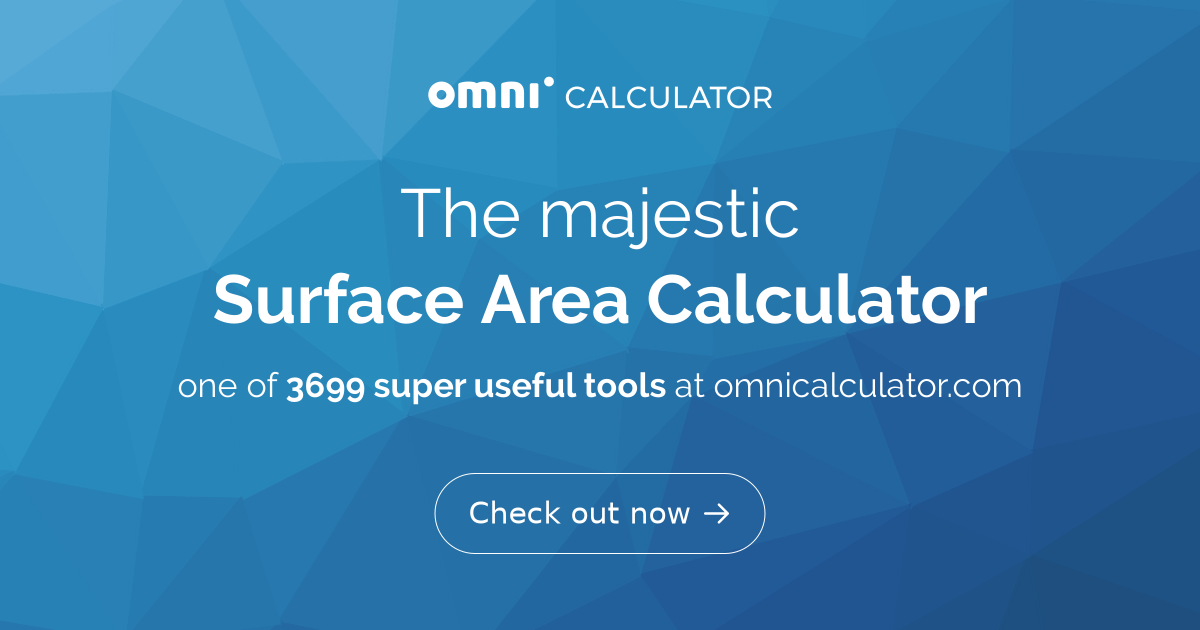 Surface Area Calculator