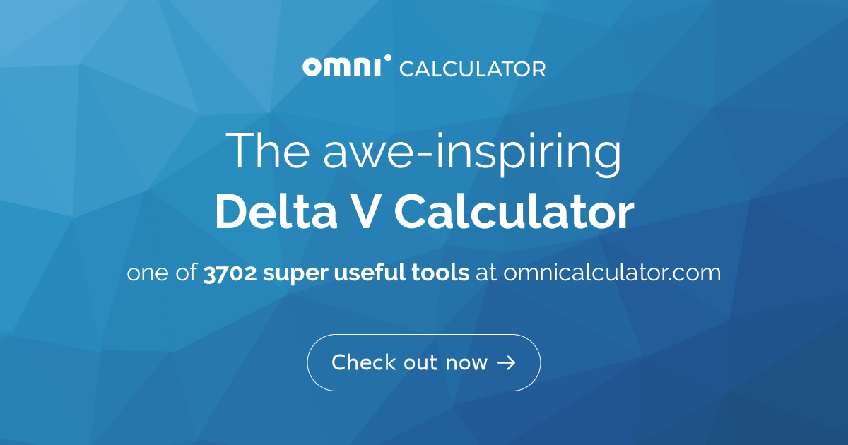 Delta V Calculator