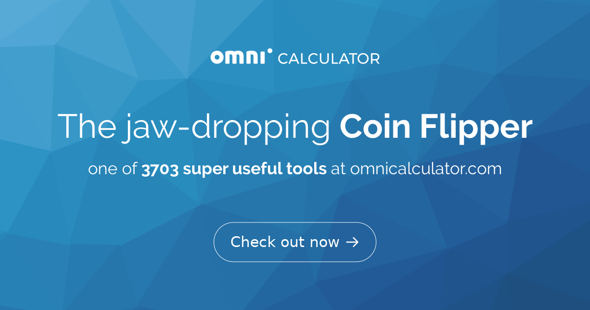 Coin Flipper | Heads or Tails Generator