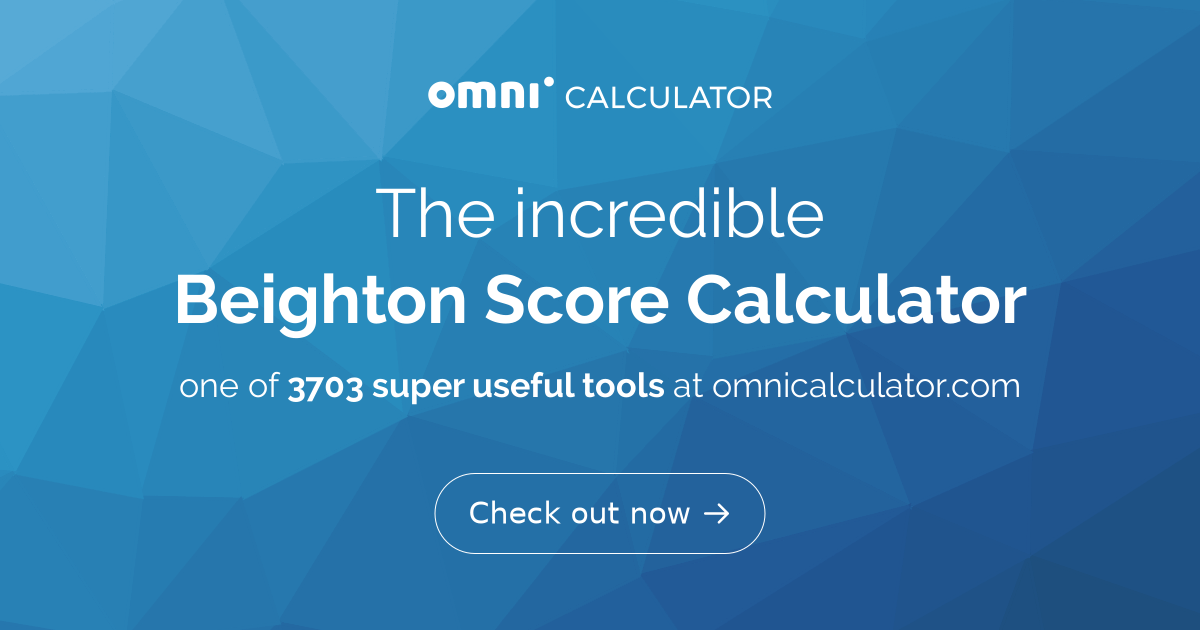 Beighton Score Calculator