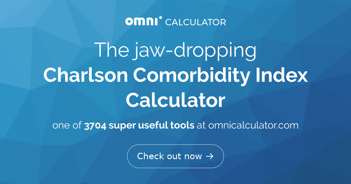 Charlson Comorbidity Index Calculator