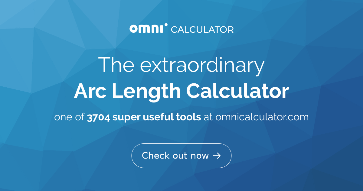 Arc Length Calculator