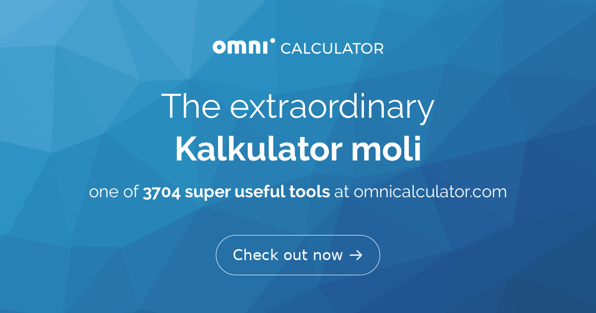 Kalkulator moli