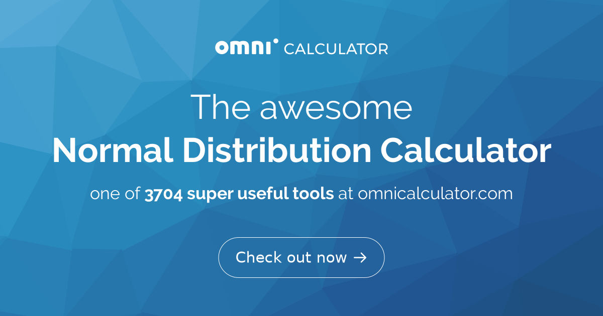 Normal Distribution Calculator