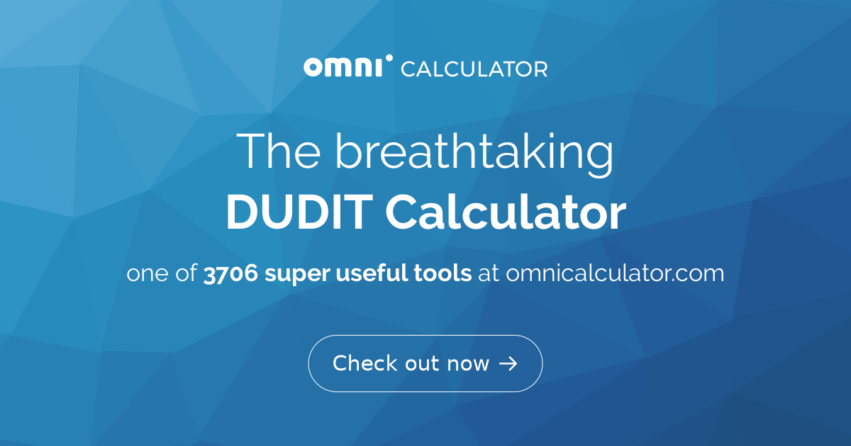 DUDIT Calculator