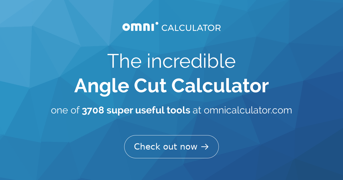 Angle Cut Calculator