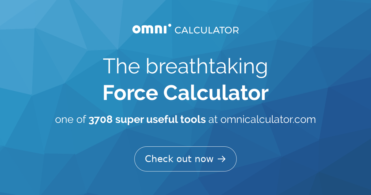 Force Calculator