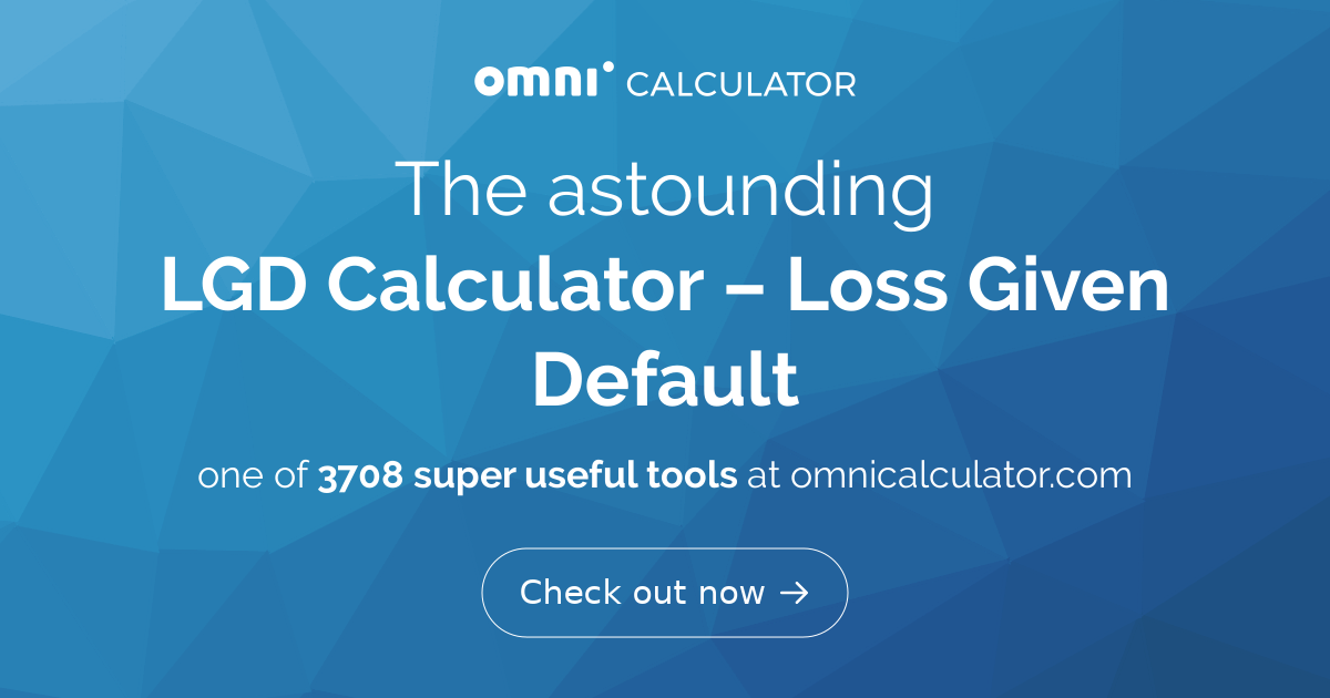 LGD Calculator