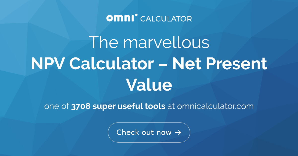 NPV Calculator