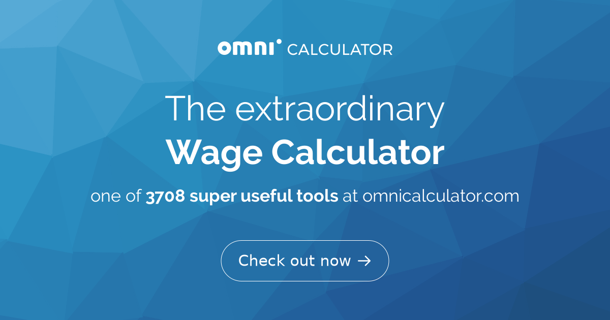 Wage Calculator