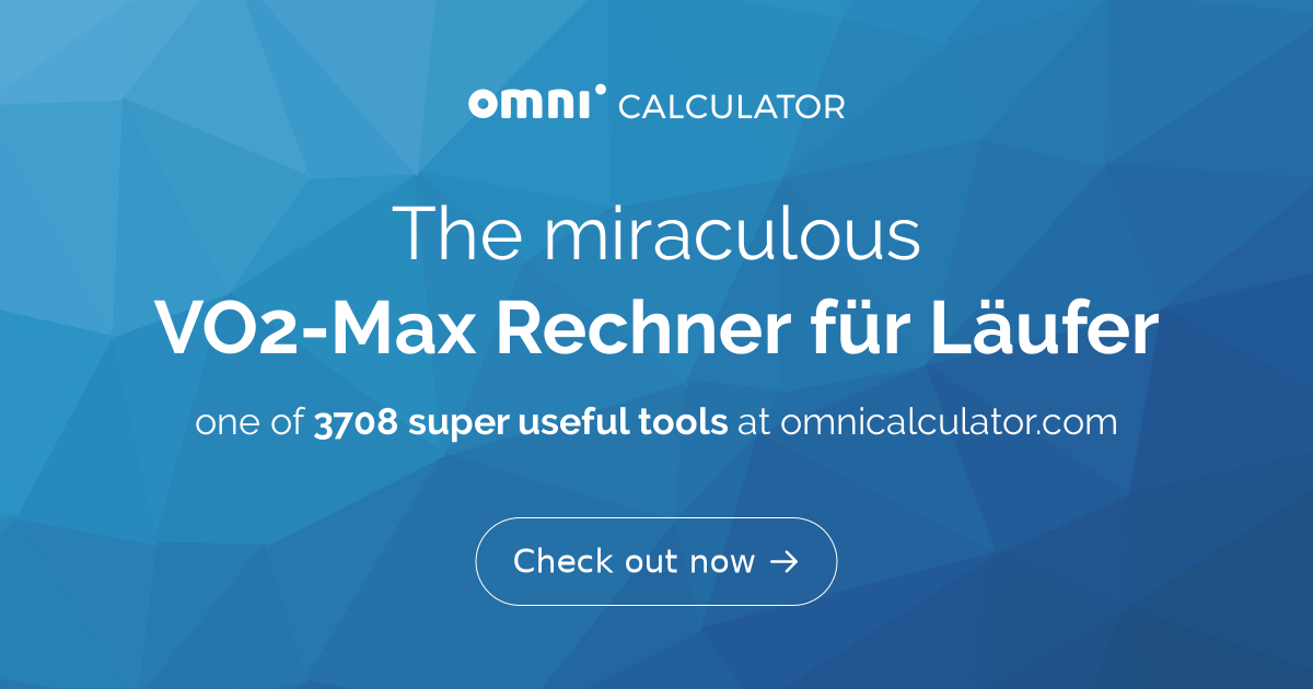 VO2-Max-Rechner für Läufer