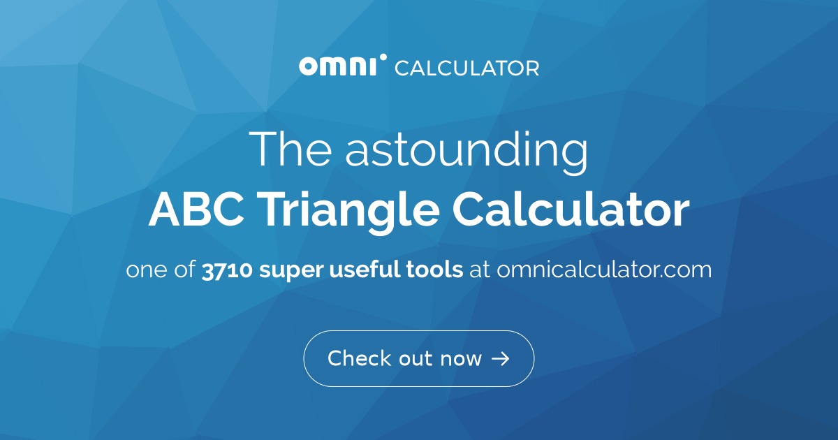 ABC Triangle Calculator
