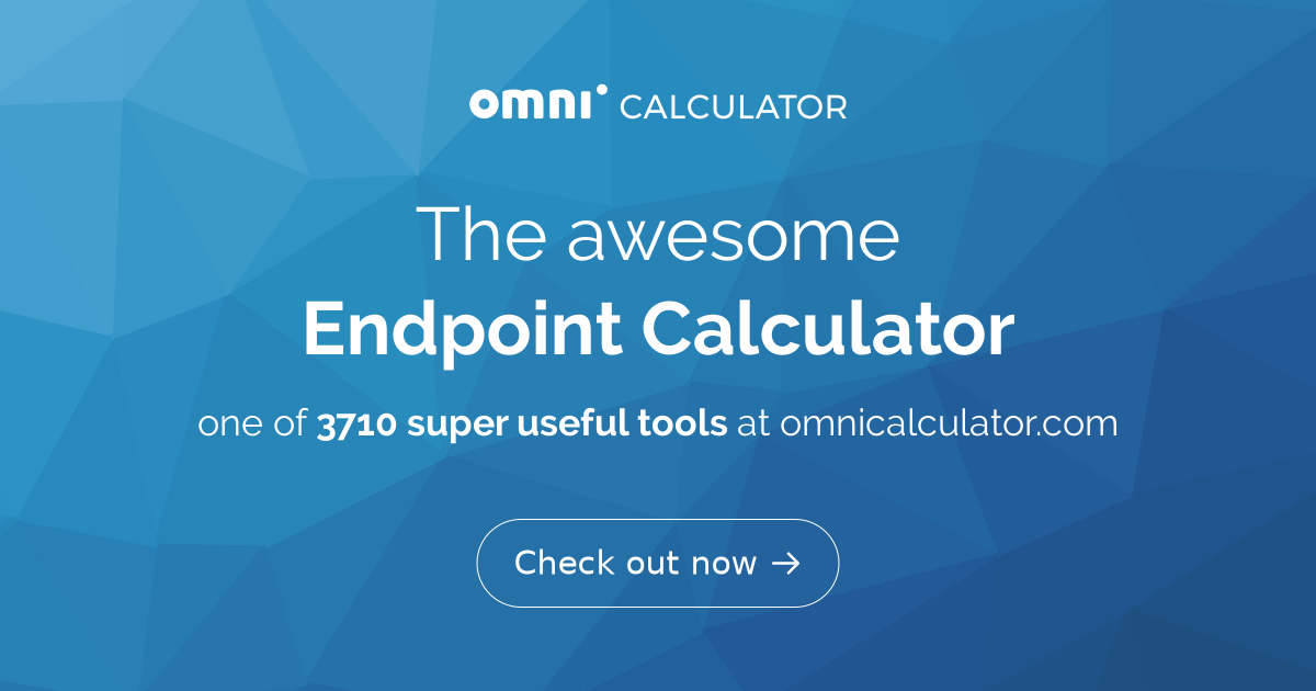 Endpoint Calculator