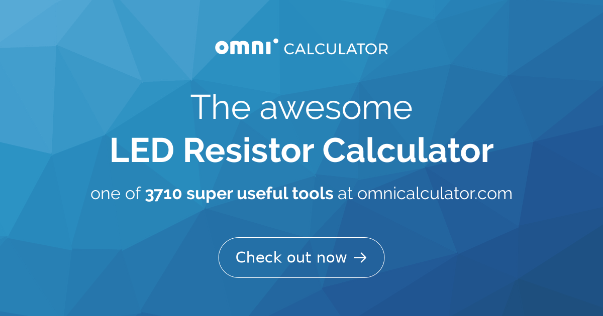 LED Resistor Calculator