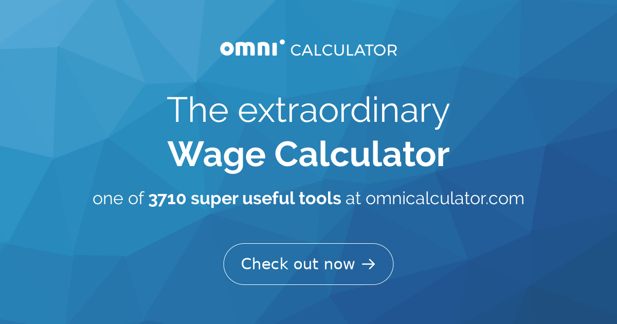 Wage Calculator