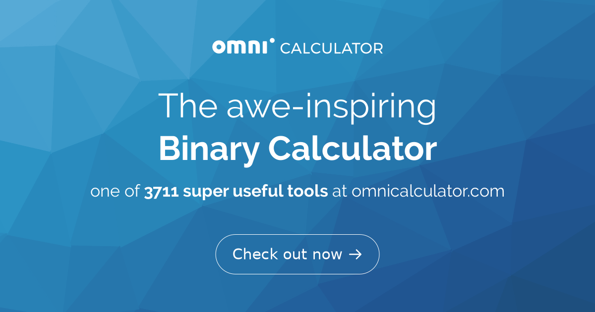 Binary Calculator