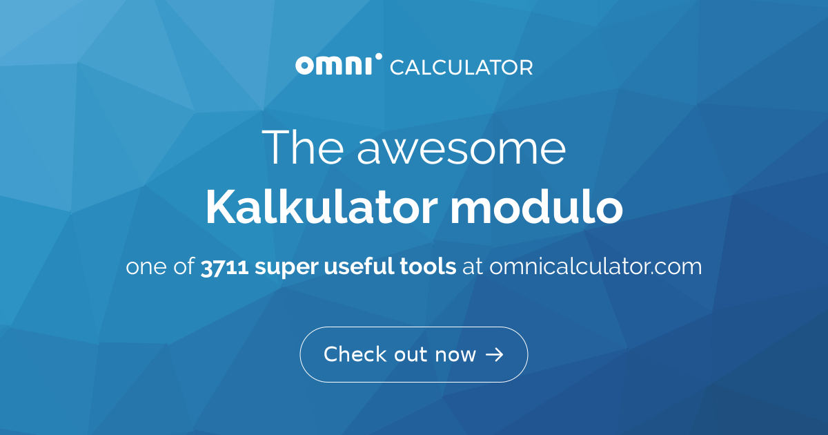 Kalkulator modulo