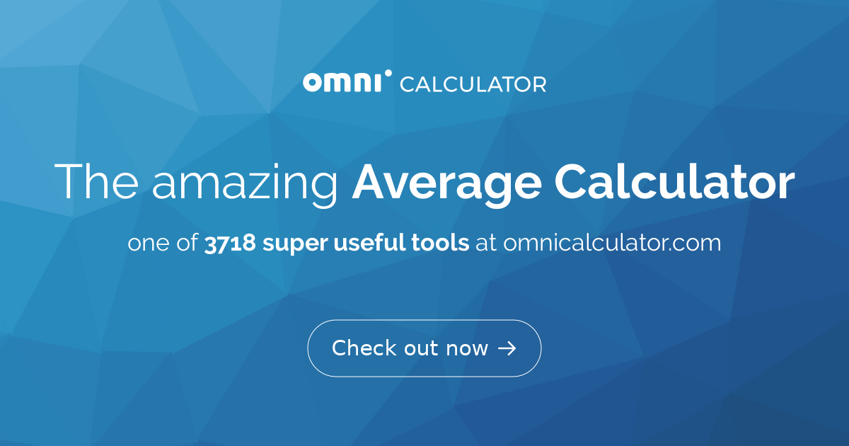 Average Calculator