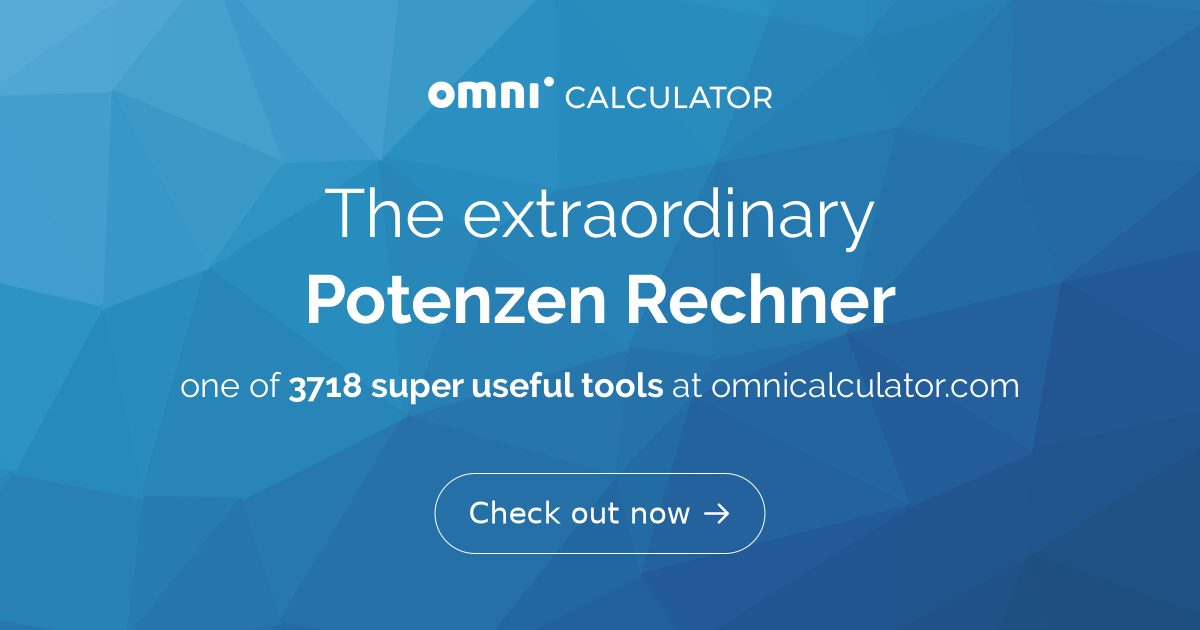 Potenzen Rechner