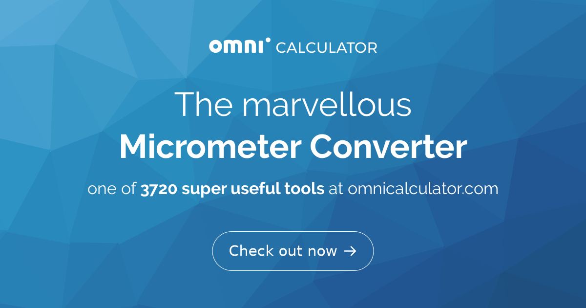 Micrometer Converter