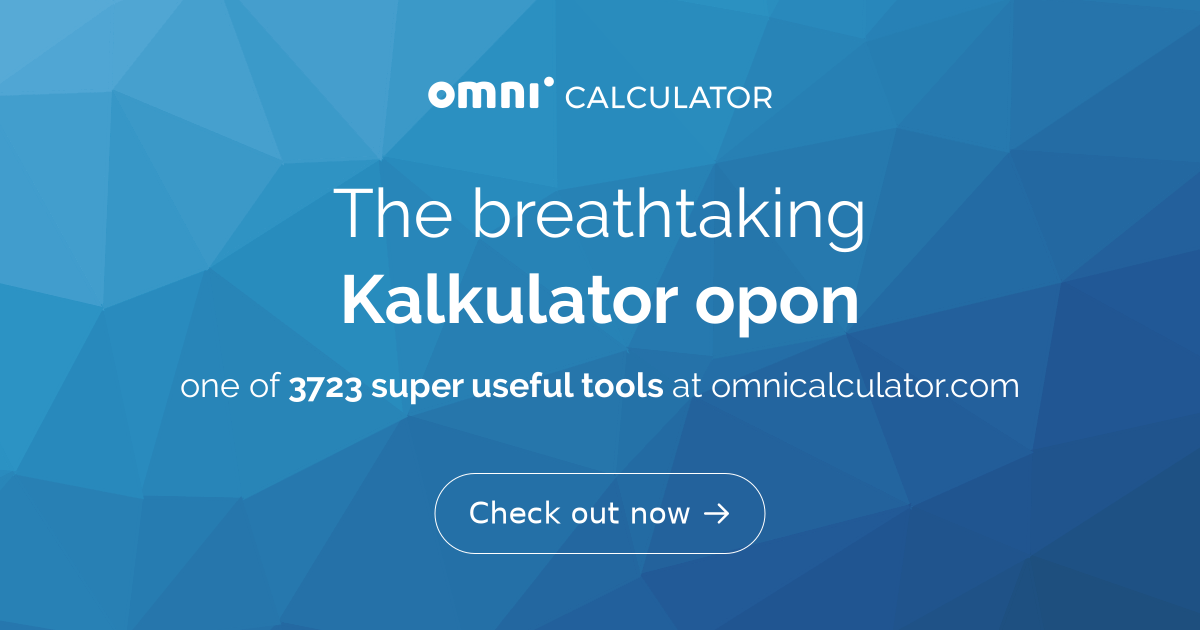 Kalkulator opon
