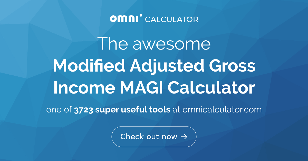 MAGI Calculator
