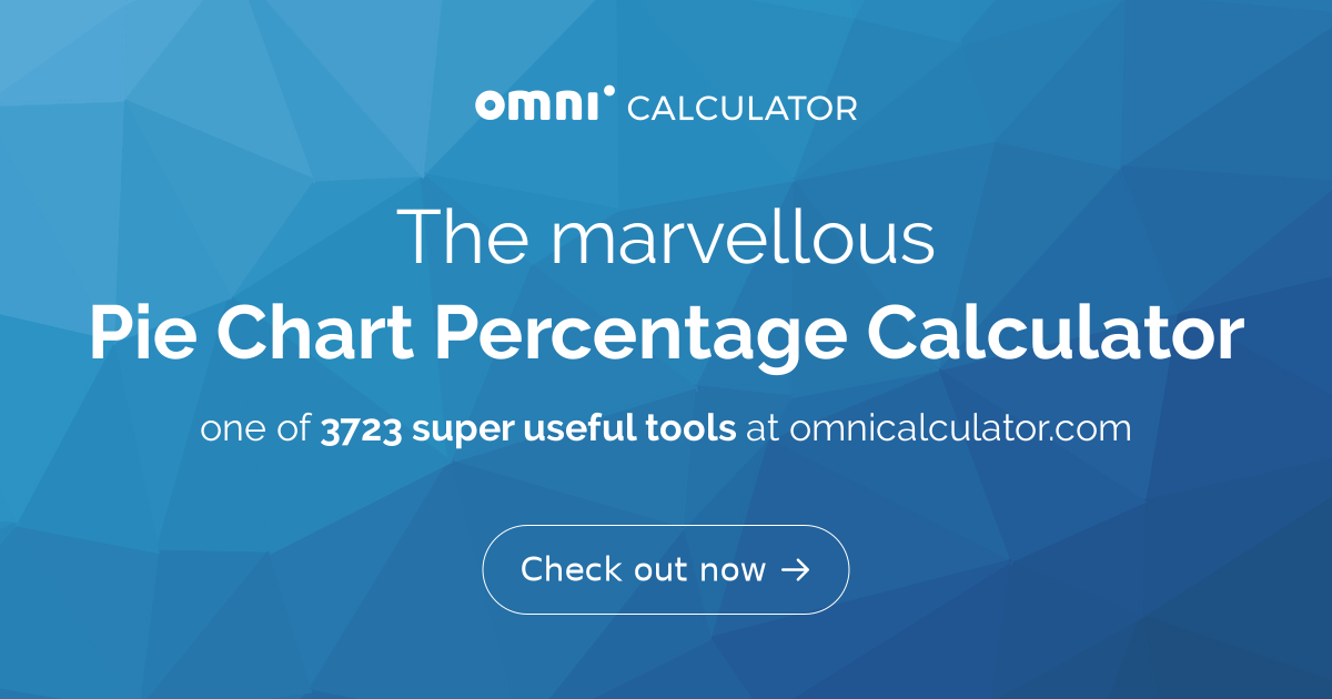 Pie Chart Percentage Calculator