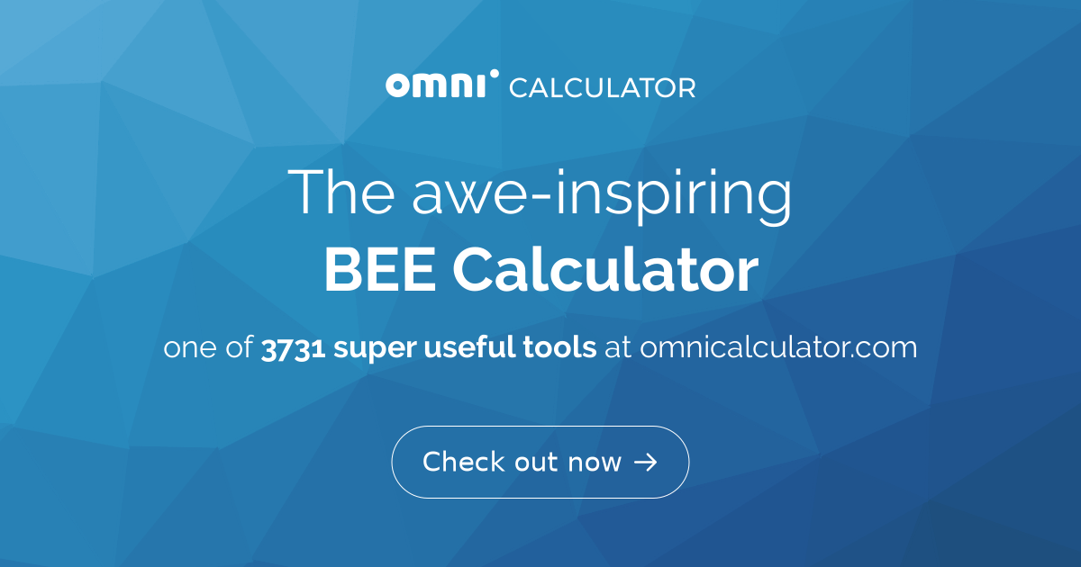 BEE Calculator