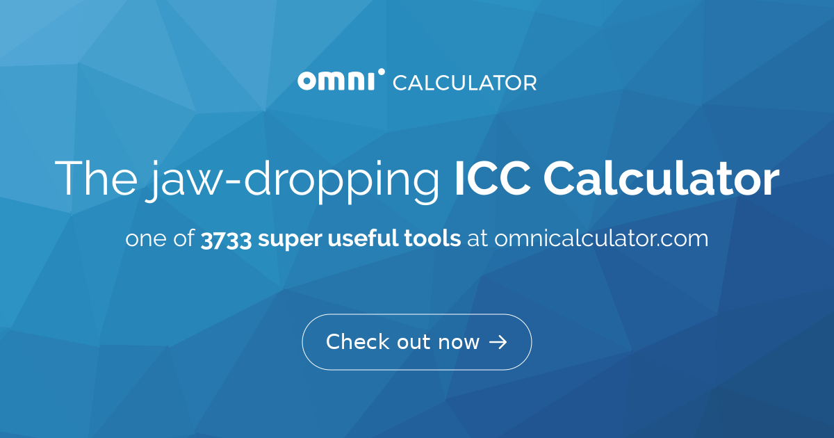 ICC Calculator