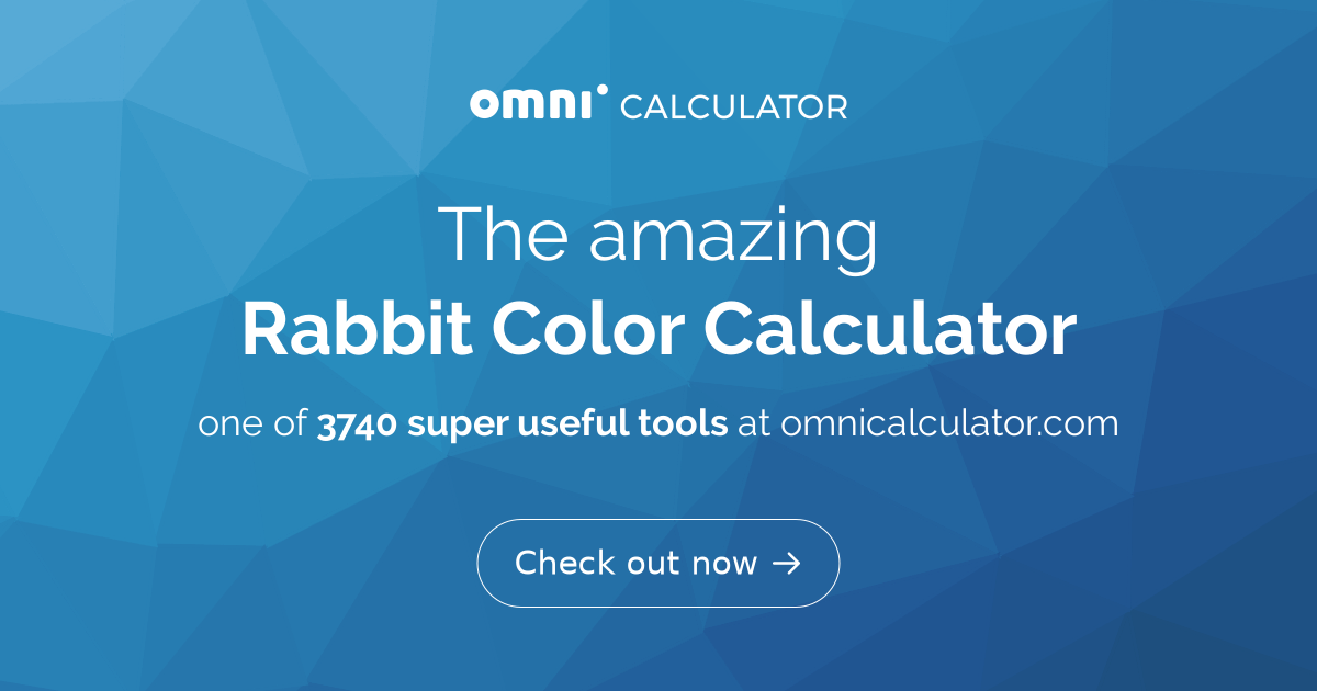 Rabbit Color Calculator