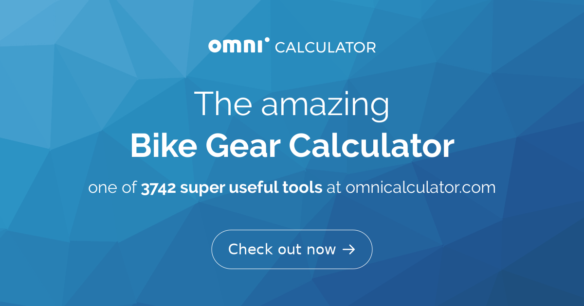 Bike Gear Calculator