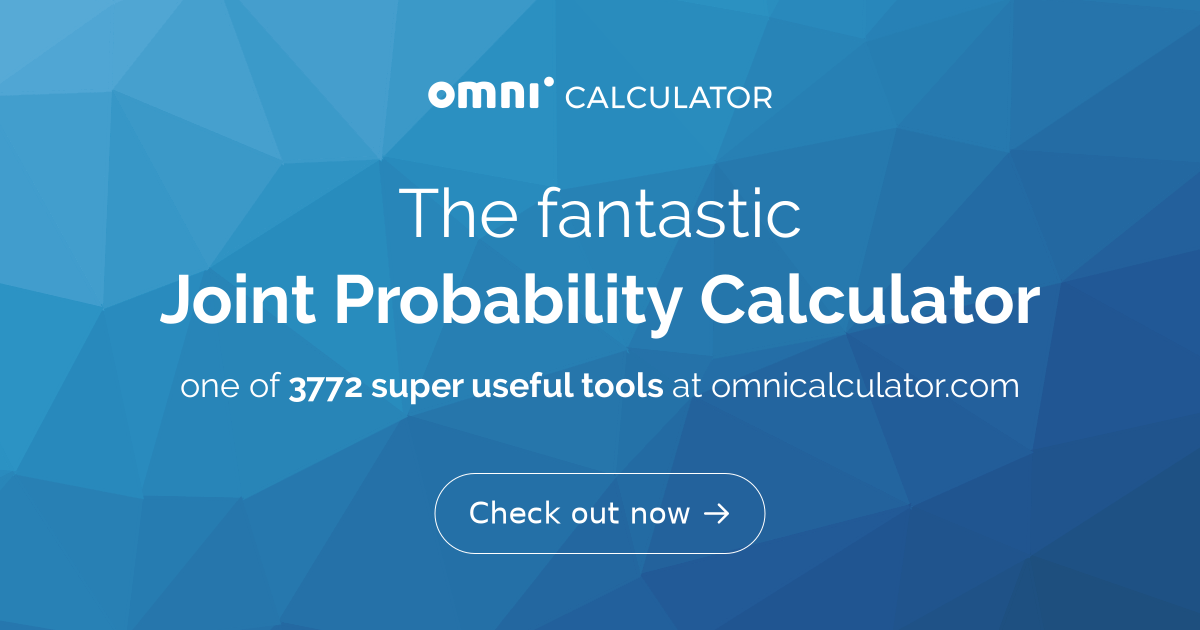 Joint Probability Calculator